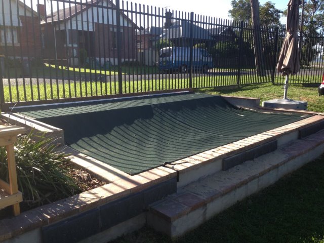 Shade Cloth Sand Pit Covers keeps out animals, bugs & leaves