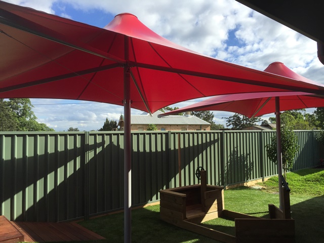 Skyspan 4m Outdoor Umbrellas - information and brochure